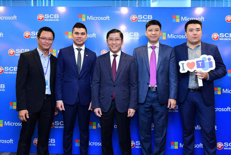 Ngân hàng SCB số hóa môi trường làm việc với ứng dụng Microsoft Teams ...